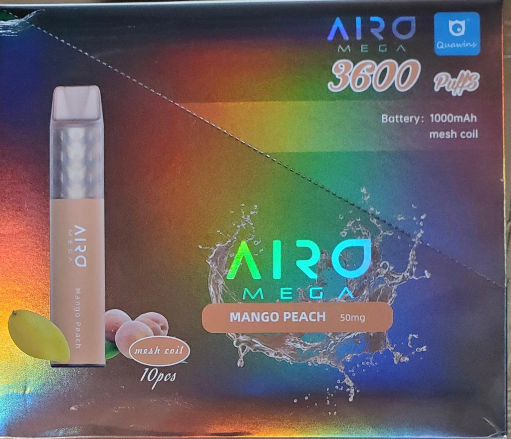 AIRO MEGA Disposable 3600 Puffs