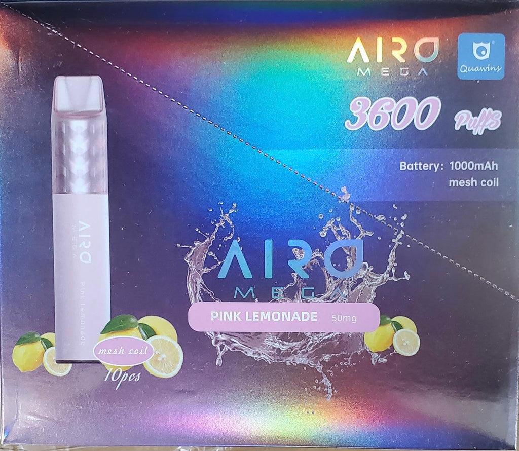 AIRO MEGA Disposable 3600 Puffs